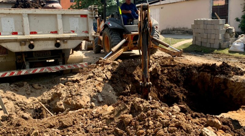 Codesg Segue Com Obras De Drenagem E Pavimentação Nas Ruas Fortaleza E